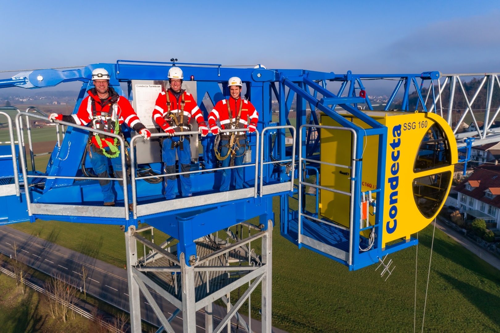 Obendreherkran EURO SSG 160 | Condecta AG